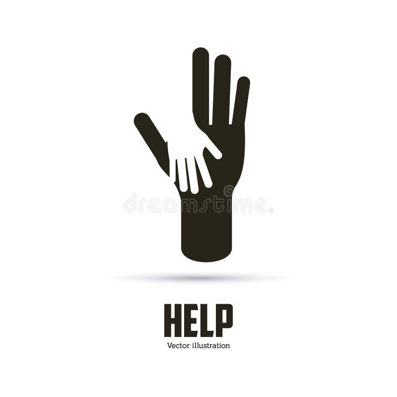 Help Design. Question Mark Icon. Flat Illustration Stock Illustration ...
