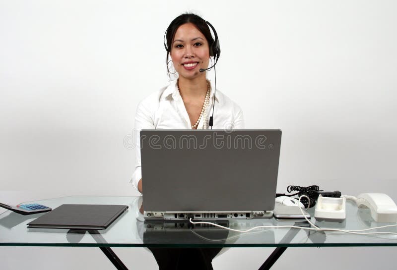 Help desk stock photo. Image of friendly, business, mobile - 1597356