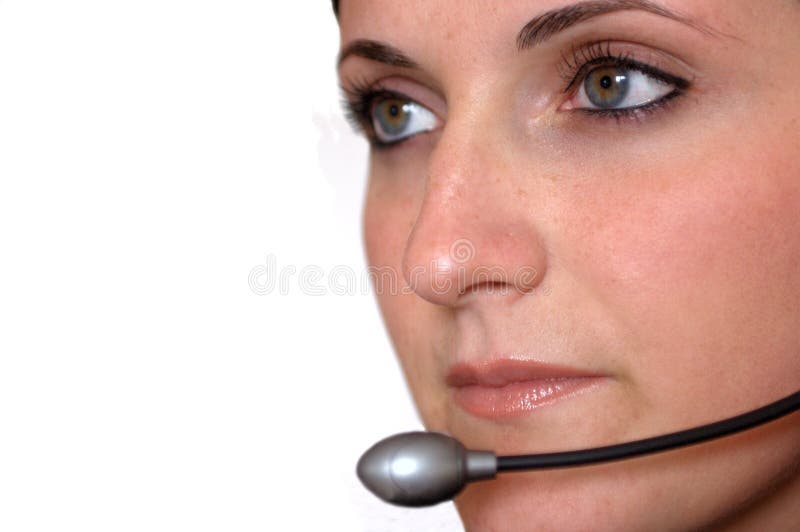 Help-desk stock image. Image of businesswoman, good, eyes - 1948195