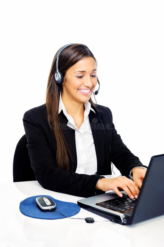 Help desk call center stock photo. Image of phone, portrait - 26666990
