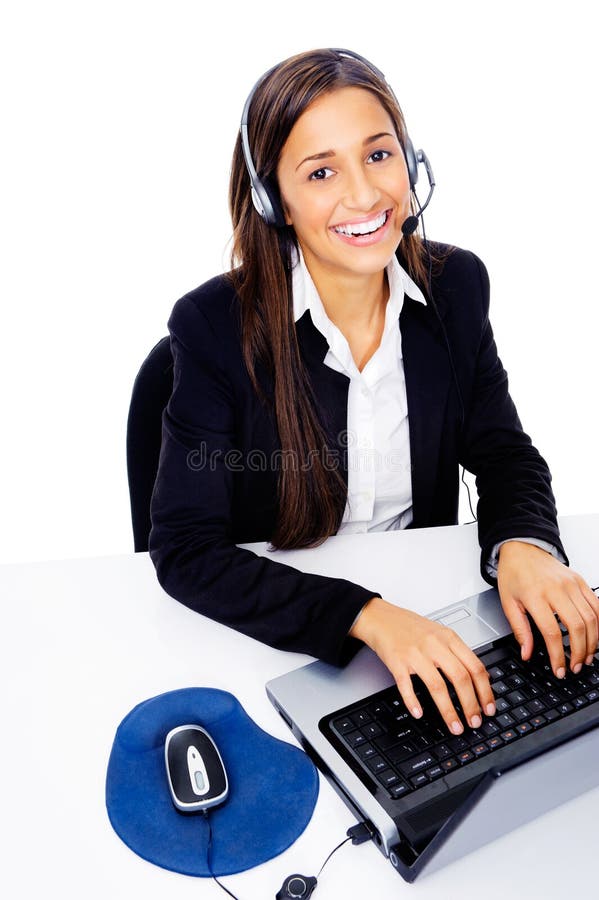 Help desk call center stock image. Image of business - 26666999