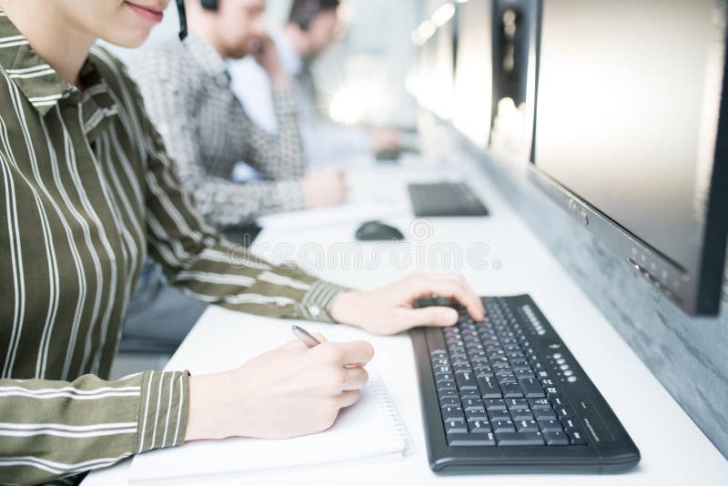 Help Desk Operator stock photo. Image of online, occupation - 121901052