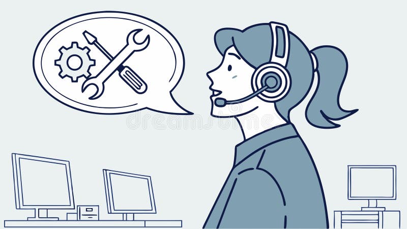 Help Desk Support Stock Illustrations – 28,233 Help Desk Support Stock ...