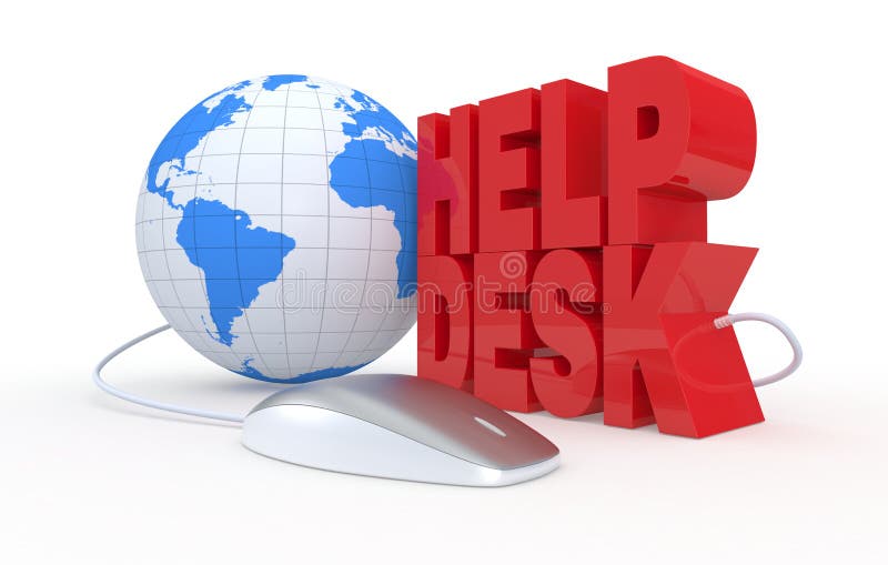 Help desk stock illustration. Illustration of customer - 35859777