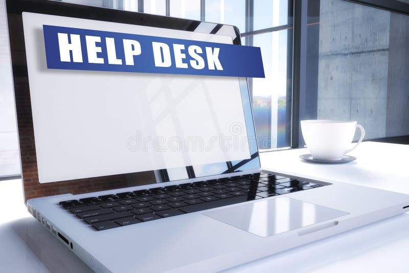 Help Desk stock illustration. Illustration of button - 141210689