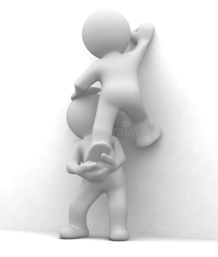 Help and escape stock illustration. Illustration of breakout - 1812133