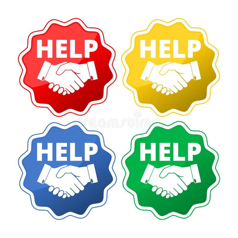 Help Hand Icon.Help Hand Icon Vector Stock Vector - Illustration of ...
