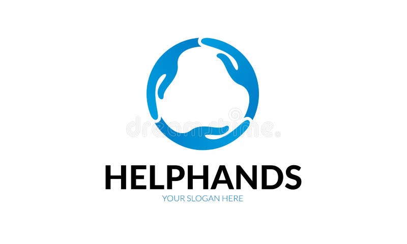 Help Hand Logo stock vector. Illustration of collaboration - 98215920
