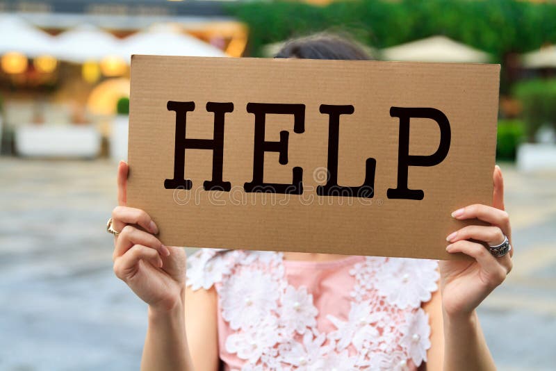Help stock image. Image of crisis, jobless, depression - 190641695