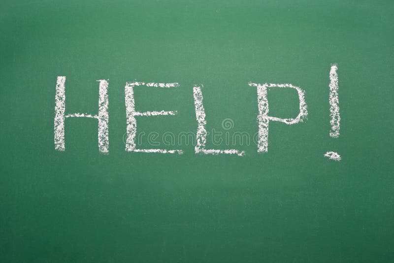 Help! Handwritten stock photo. Image of contact, white - 42787414