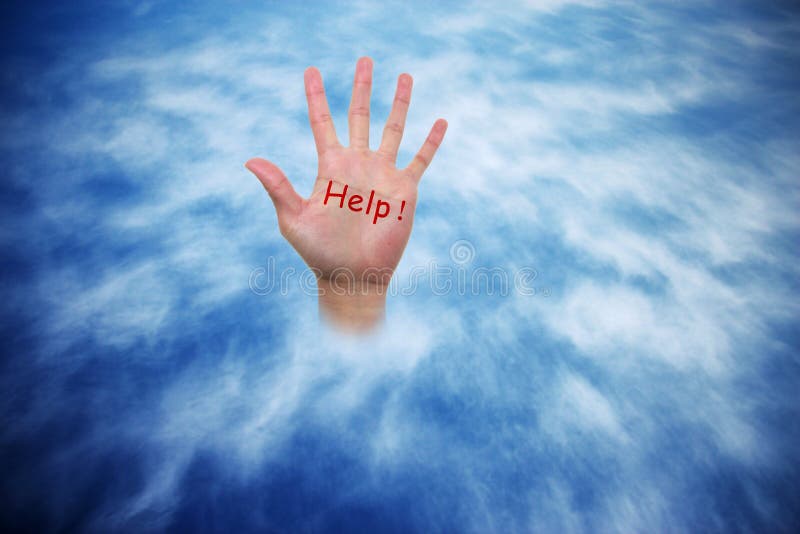 Help! stock photo. Image of drowning, struggle, word - 37112036