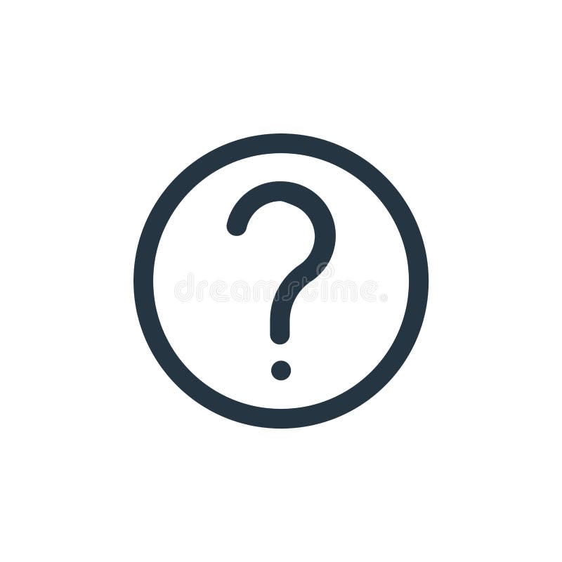 Help Icon. Help Stroke. Help Linear Symbol for Use on Web and Mobile ...