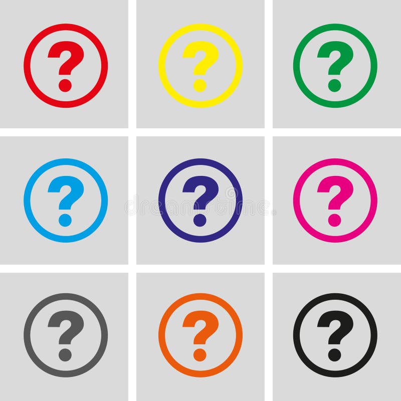 Help Icon Stock Vector Illustration Flat Design Stock Vector ...