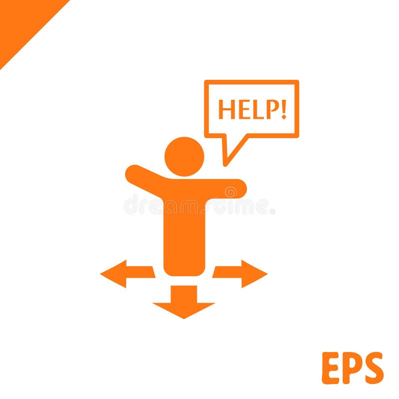 Help Icon Stock Vector Illustration Flat Design Stock Vector ...