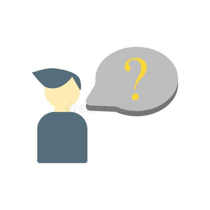 Help Icon Vector Isolated on White Background, Help Sign , Question ...