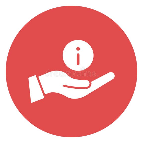 Help, Information Isolated Vector Icon Which Can Easily Modify or Edit ...