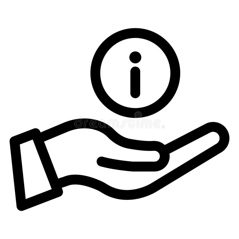 Help, Information Isolated Vector Icon Which Can Easily Modify or Edit ...