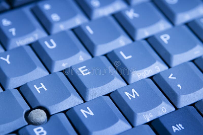 Help keyboard stock photo. Image of restore, assist, help - 6640556