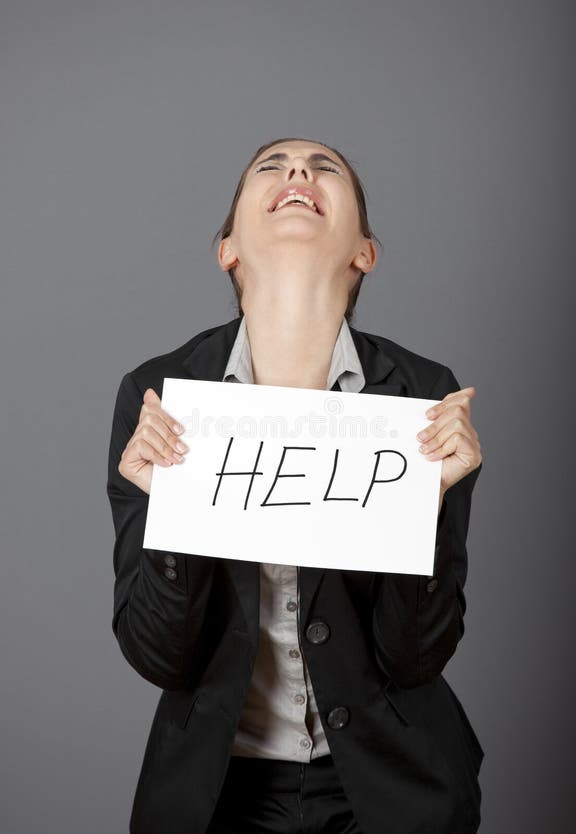 Help me please! stock image. Image of holding, help, expression - 27691051