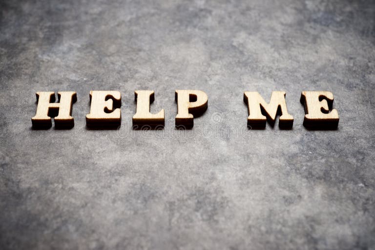 Help me text stock image. Image of conceptual, assist - 178533025
