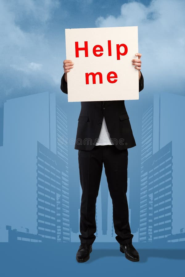 Help needed stock image. Image of future, asking, idea - 40044307