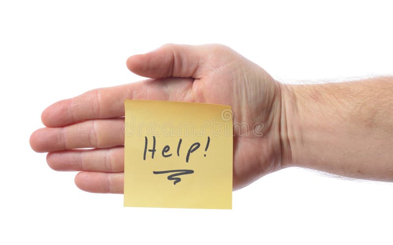 Help note stock photo. Image of shot, solution, assistance - 27640210