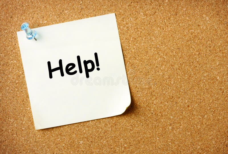 Need help sign stock image. Image of slate, person, background - 34679431