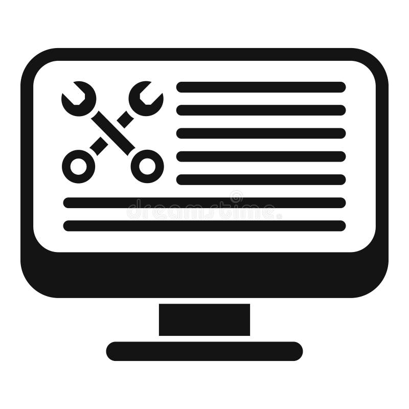 Help Online Document Icon Simple Vector. Data Support Stock ...