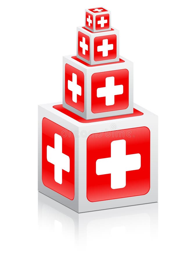 Help Point Sign Icon. Medical Cross Symbol Stock Vector - Illustration ...