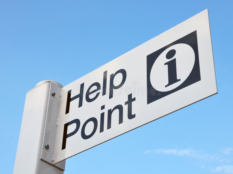 Help Point Sign stock image. Image of internet, crisis - 16056671