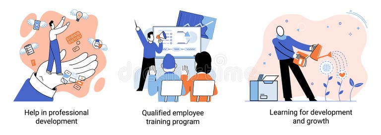 Help in Professional Development. Qualified Employee Training Program ...