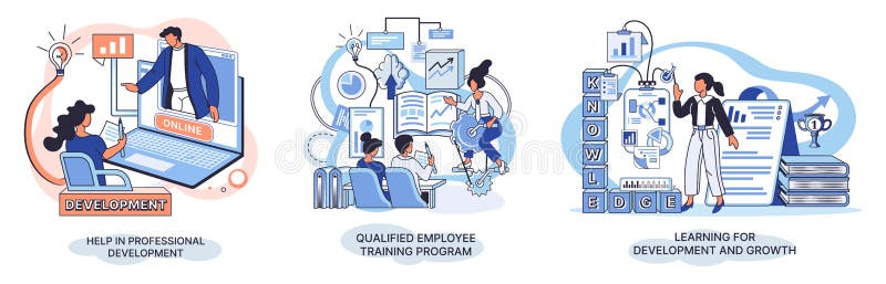 Help in Professional Development. Qualified Employee Training Program ...