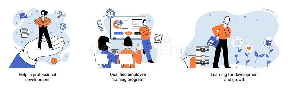 Help in Professional Development. Qualified Employee Training Program ...
