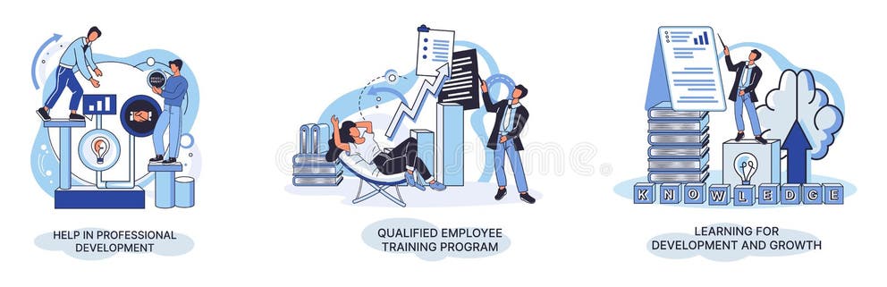 Help in Professional Development. Qualified Employee Training Program ...