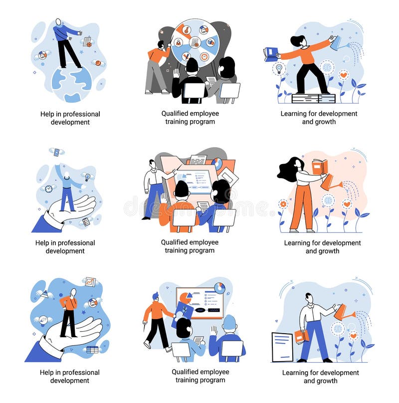 Help in Professional Development. Qualified Employee Training Program ...