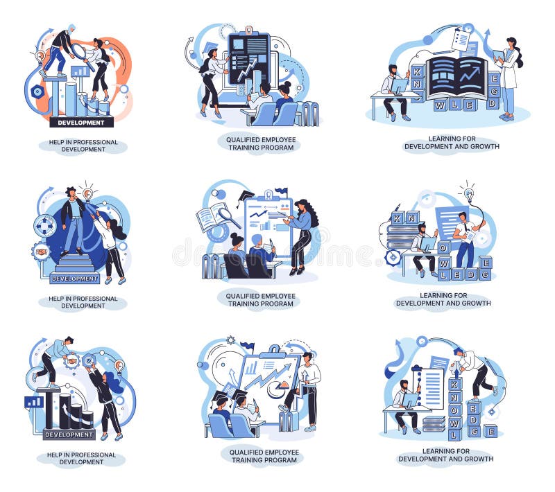 Help in Professional Development. Qualified Employee Training Program ...