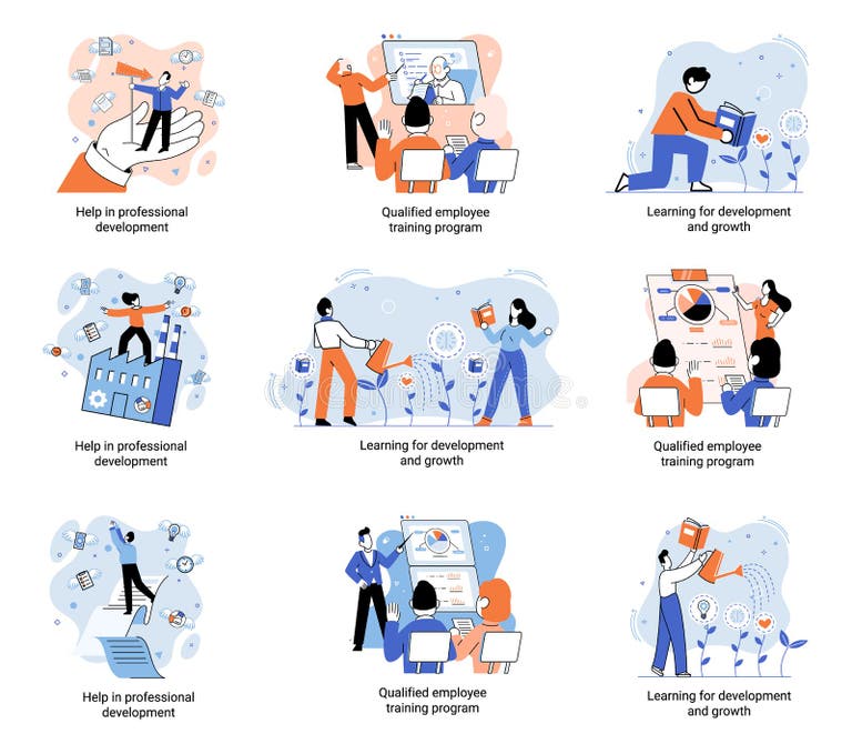 Help in Professional Development. Qualified Employee Training Program ...