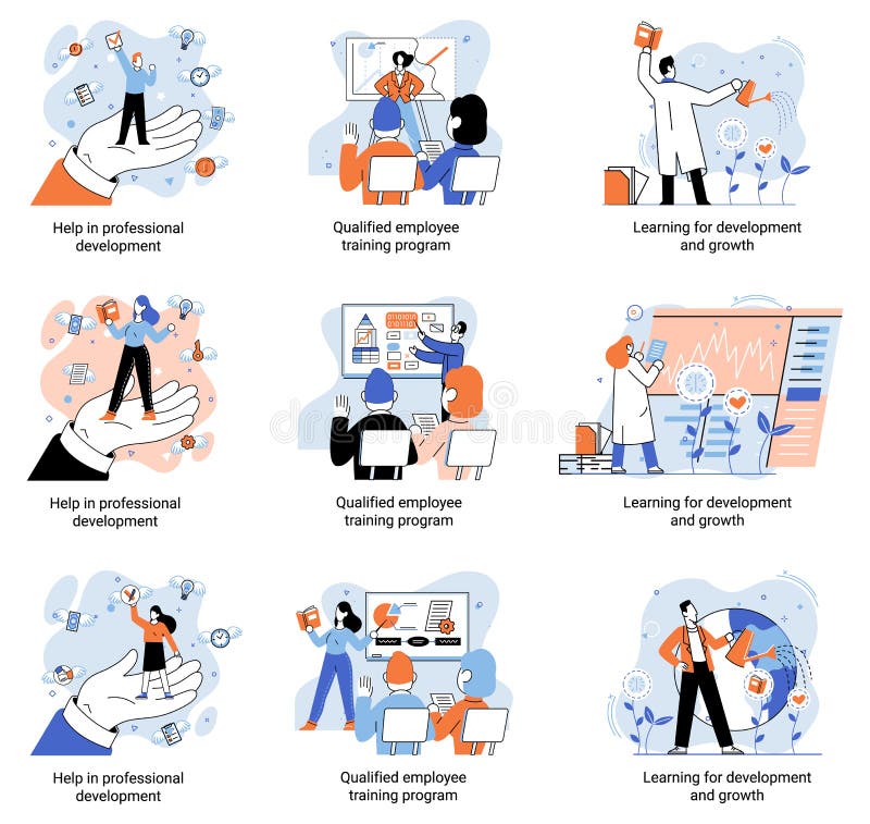 Help in Professional Development. Qualified Employee Training Program ...