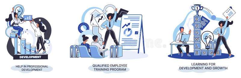 Help in Professional Development. Qualified Employee Training Program ...