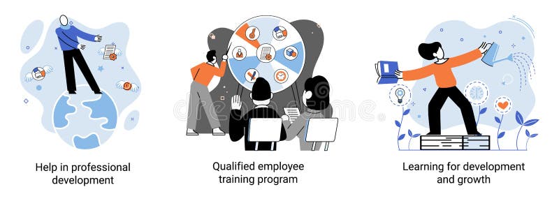 Help in Professional Development. Qualified Employee Training Program ...