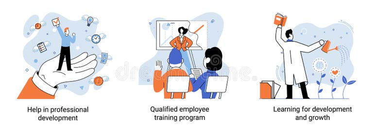 Help in Professional Development. Qualified Employee Training Program ...