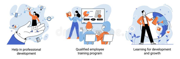 Help in Professional Development. Qualified Employee Training Program ...