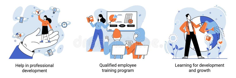 Help in Professional Development. Qualified Employee Training Program ...