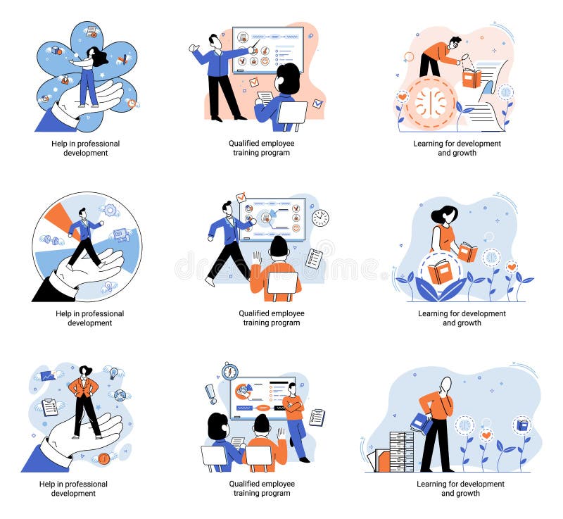 Help in Professional Development. Qualified Employee Training Program ...