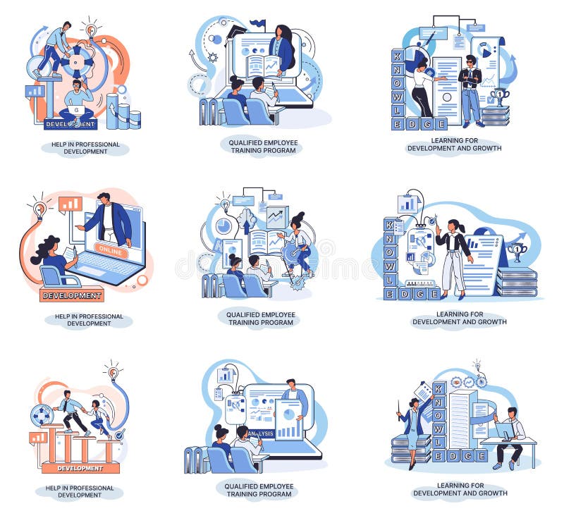 Help in Professional Development. Qualified Employee Training Program ...