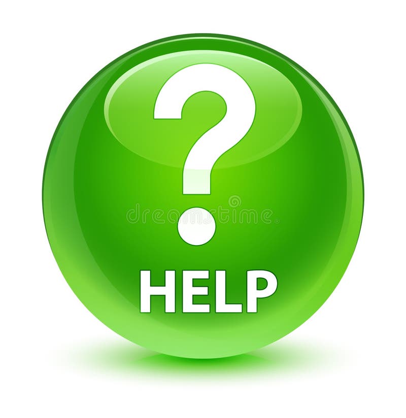 Glassy Green Question Mark Icon Stock Illustrations – 39 Glassy Green ...