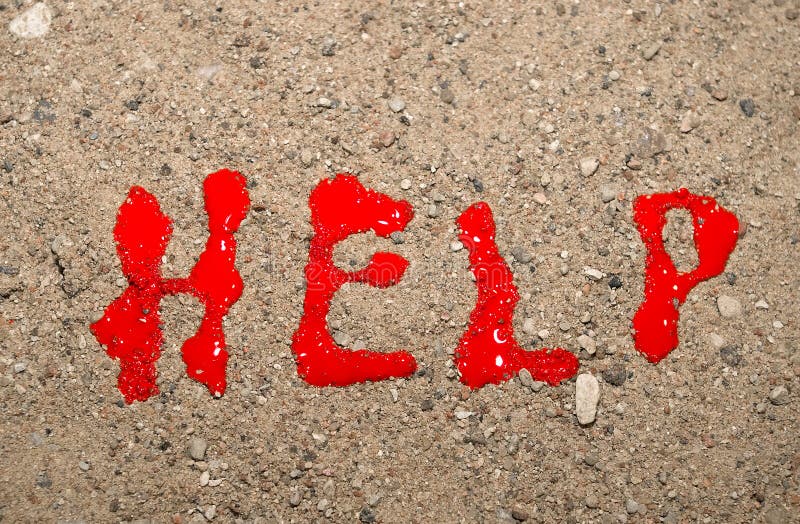 Help Red Picture. Image: 8908753