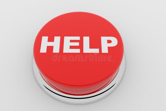 HELP - red button stock illustration. Illustration of button - 19058489