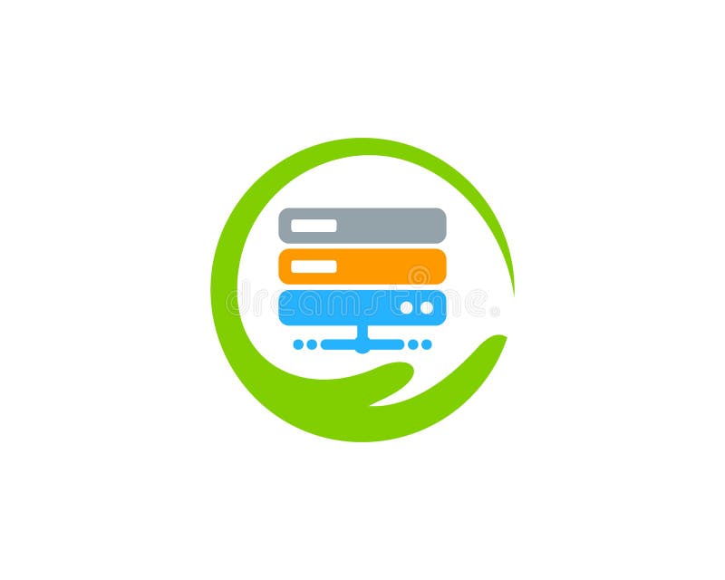 Help Computer Logo Icon Design Stock Vector - Illustration of health ...