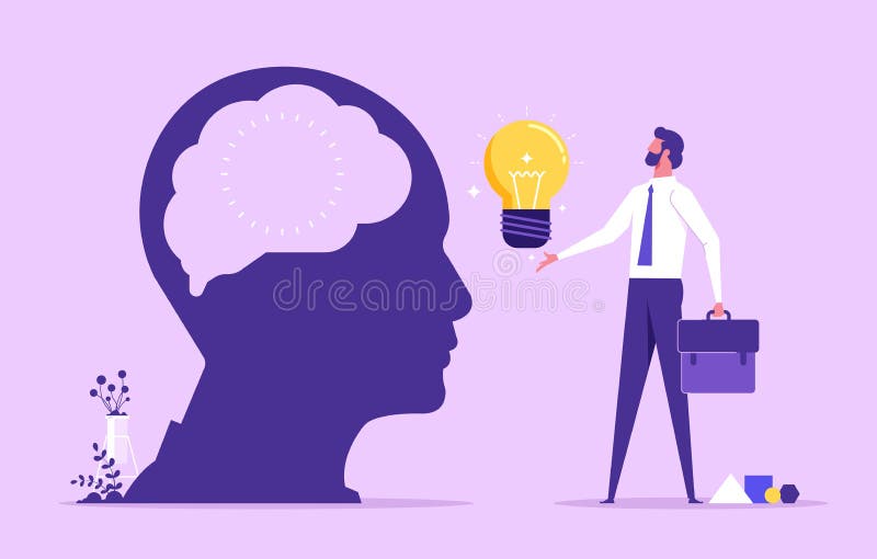 Sharing Business Idea Illustration Concept Stock Vector - Illustration ...